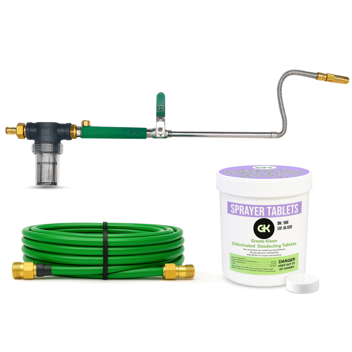 Pro-X Sprayer Combo Kit (Sprayer & 120 CT Sprayer Tablets included& Ex ...