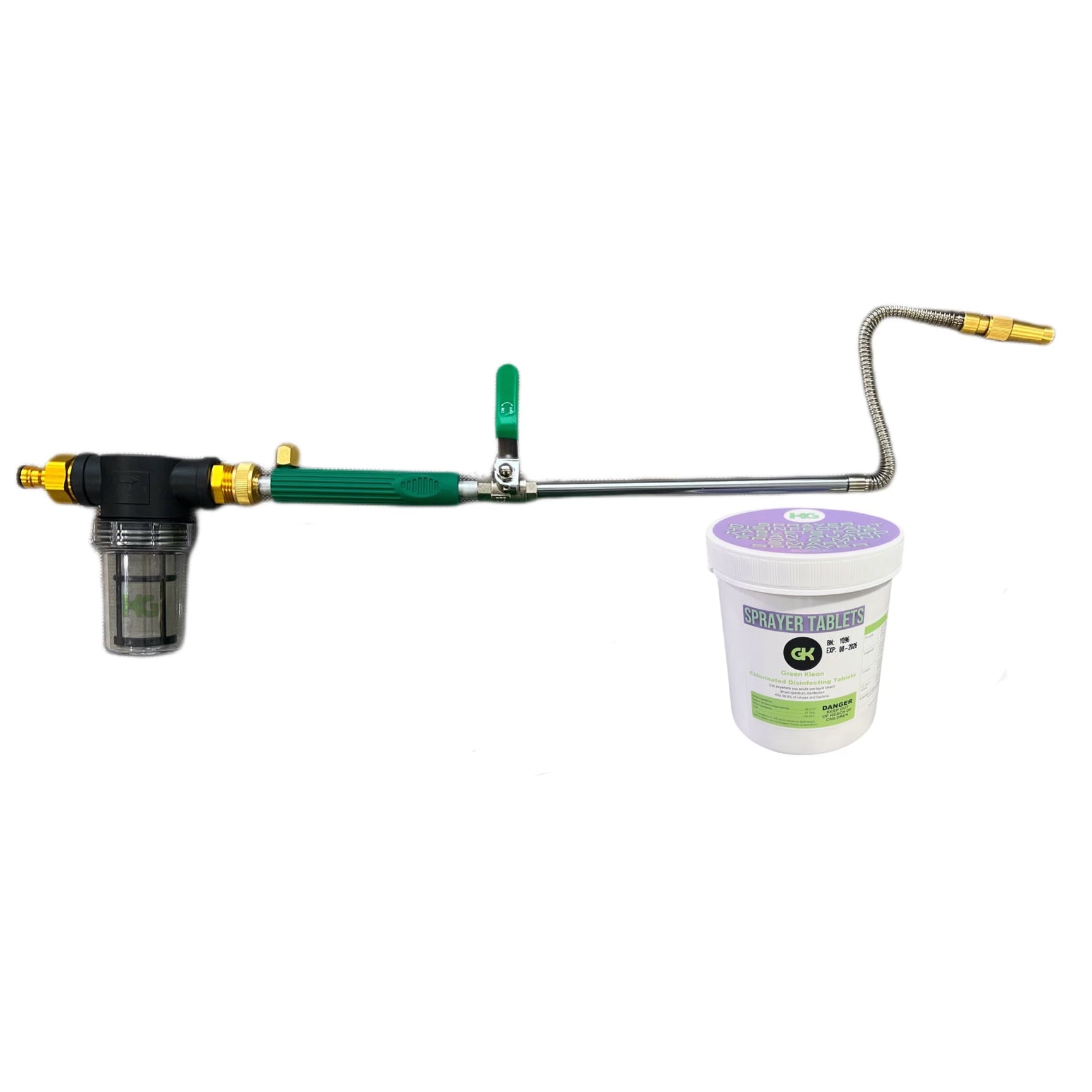 Klean Guard Pro-X Sprayer (Pro-X & 120CT Sprayer Tablets included ...